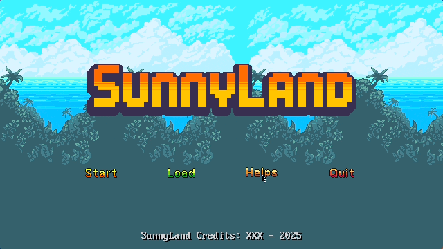 GitHub - WispSnow/SunnyLand: A platformer game developed in C++ with SDL3, glm, nlohmann-json ...