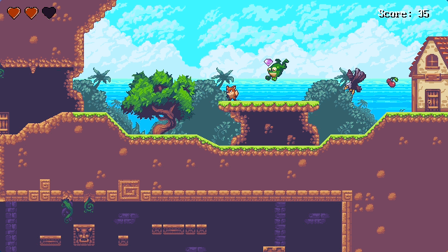 GitHub - WispSnow/SunnyLand: A platformer game developed in C++ with SDL3, glm, nlohmann-json ...